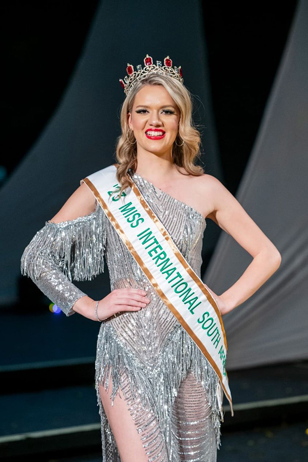 Student crowned Miss International South Africa 2023 | news.nwu.ac.za